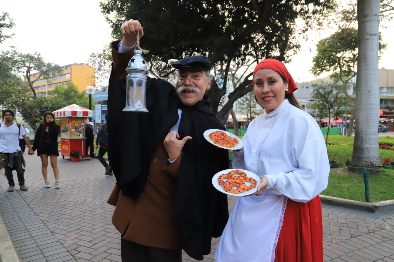 Pregoneros de Lima de antaño y tradicionista Ricardo Palma recorrieron ...