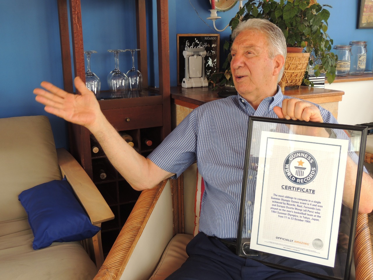 Ex basquetbolista Ricardo Duarte : Una leyenda del deporte peruano en ...