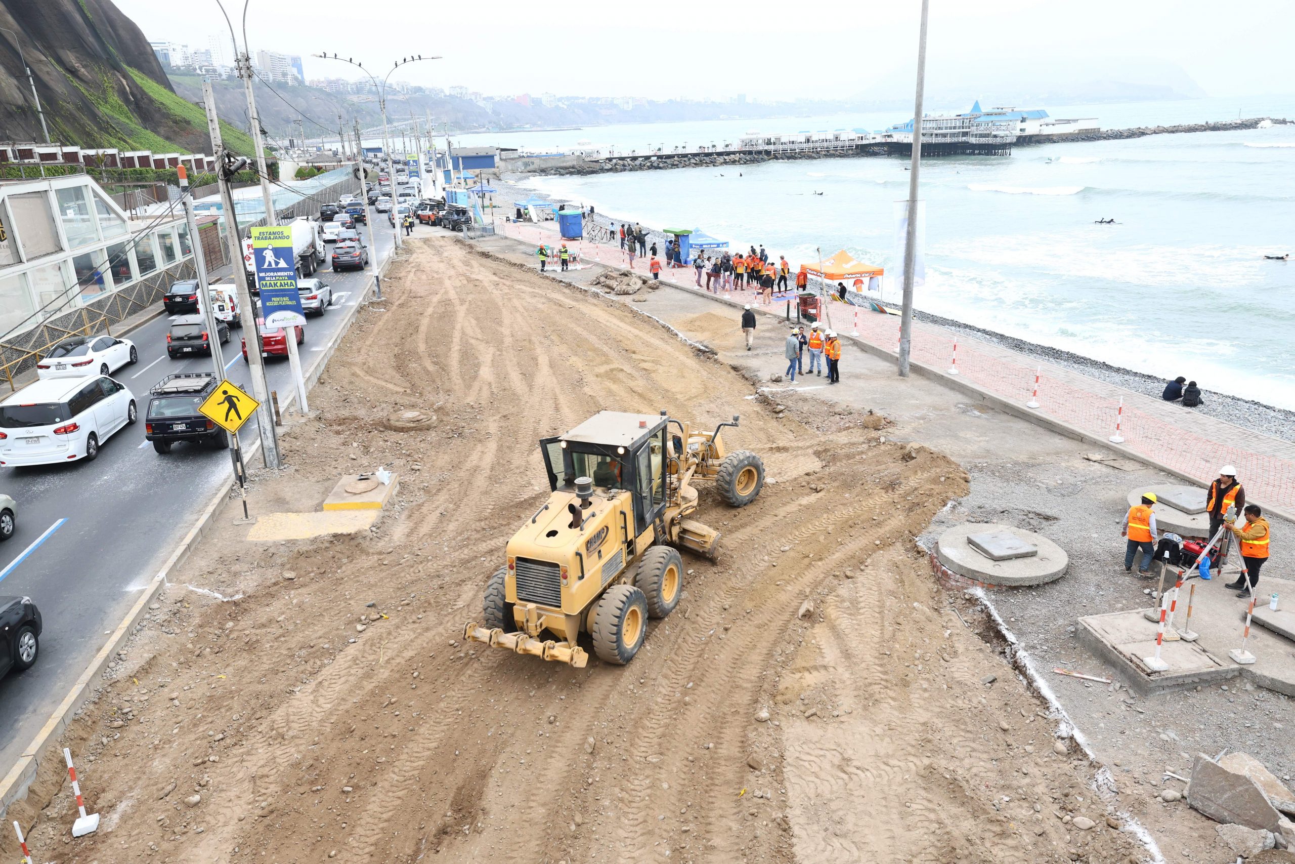 Deportistas y visitantes de la playa Makaha disfrutarán de un espacio ...