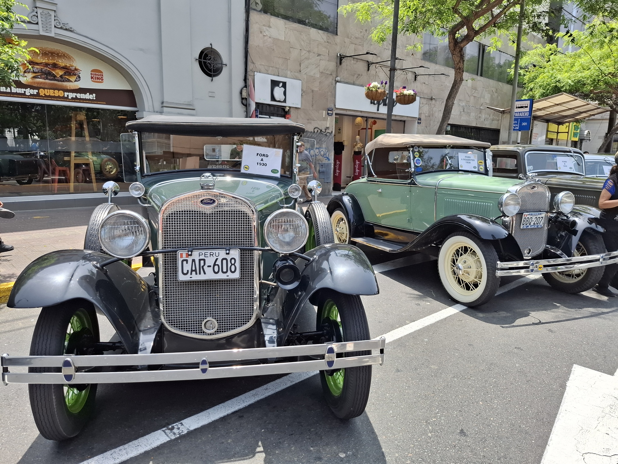 Exhibición de autos clásicos deslumbró al público de todas las edades ...