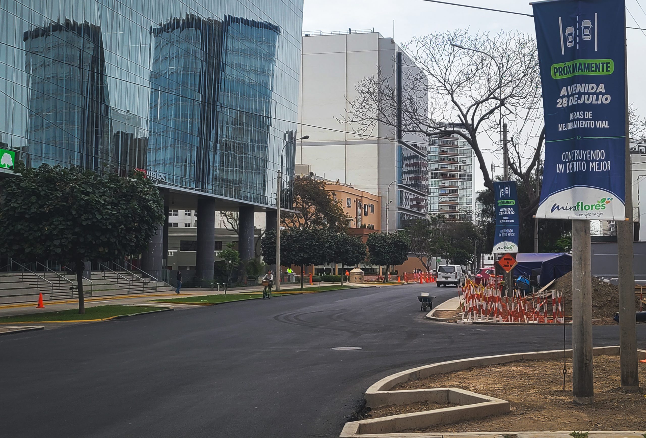 Avanza a pasos firmes la mejora integral de la emblemática avenida 28 de Julio - Municipalidad ...